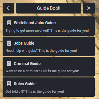 JK:Development · Player Guides
